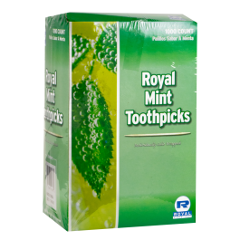 Mint Toothpicks Individually Wrapped 15/1000pk 15000/cs